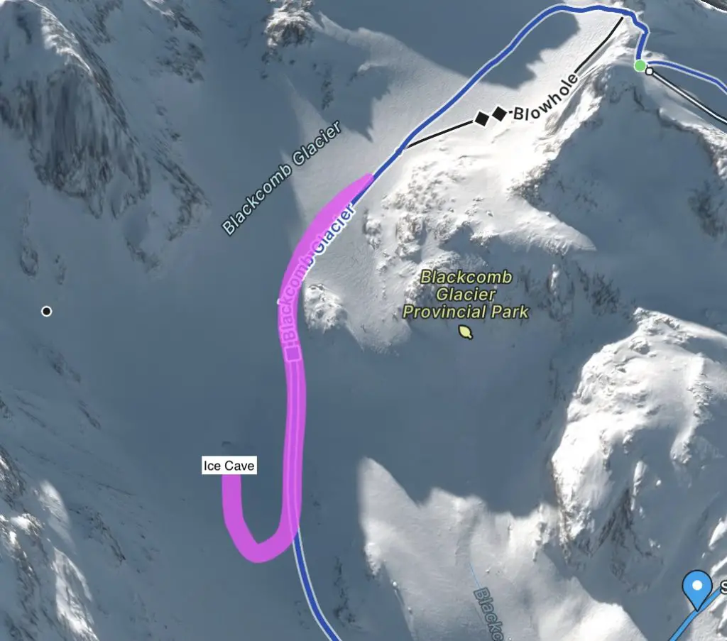 How to Find The Blackcomb Glacier ICE CAVE in Whistler – Rise & Alpine