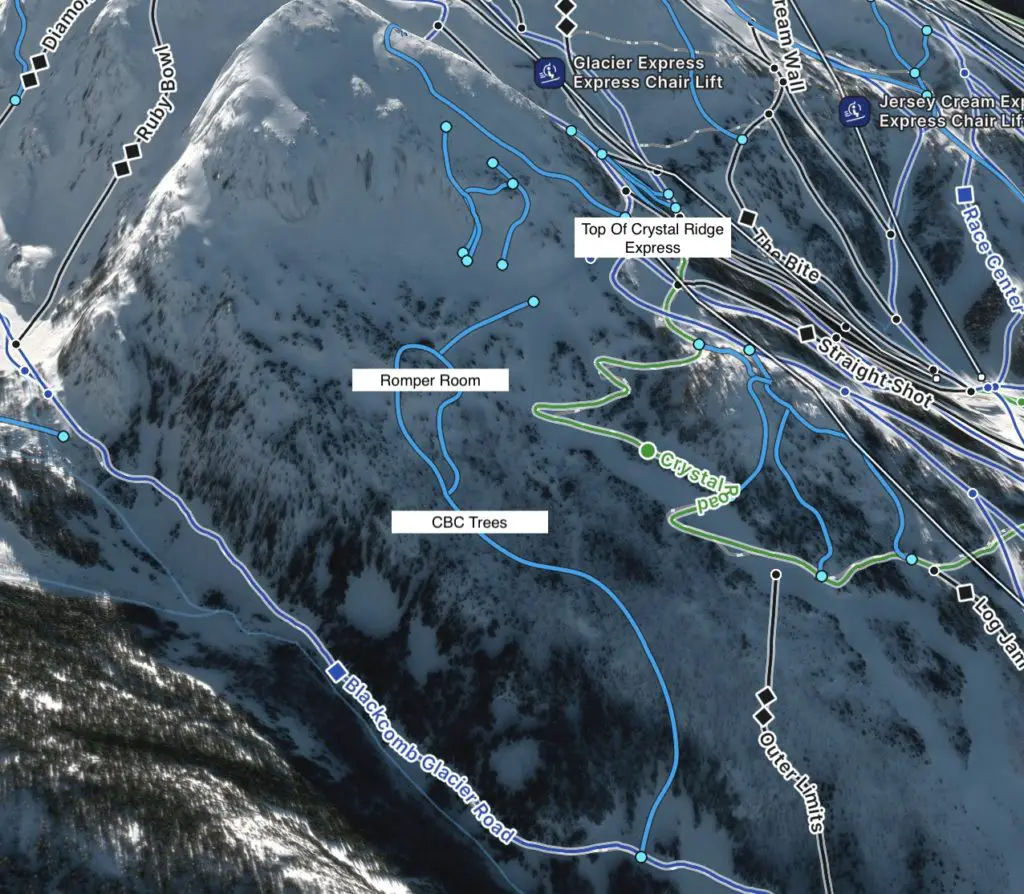 Whistler Blackcomb Triple Black Diamond Runs – Rise & Alpine